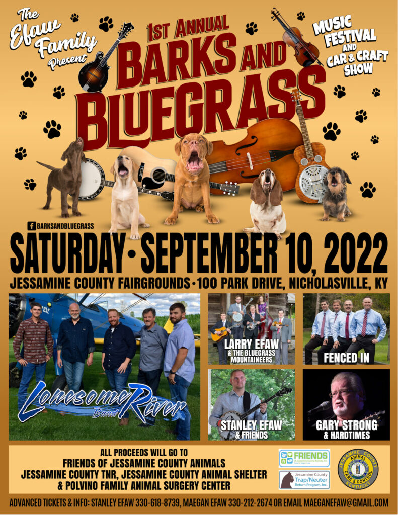 Barks & Bluegrass Festival & Car Show | Kentucky Cruises
